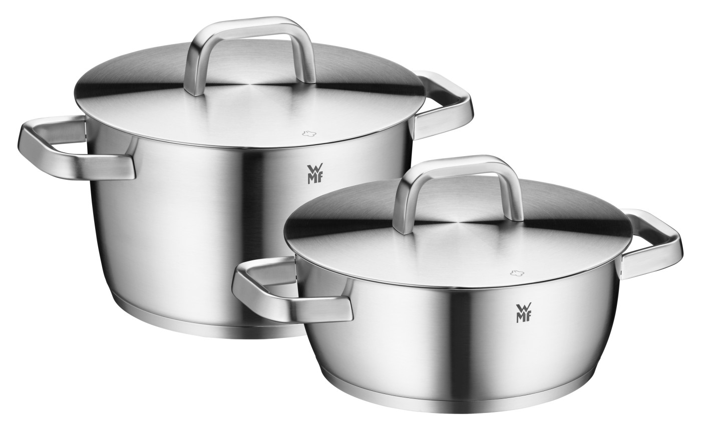 WMF Iconic Topf-Set 2-teilig in Edelstahl | 59660433