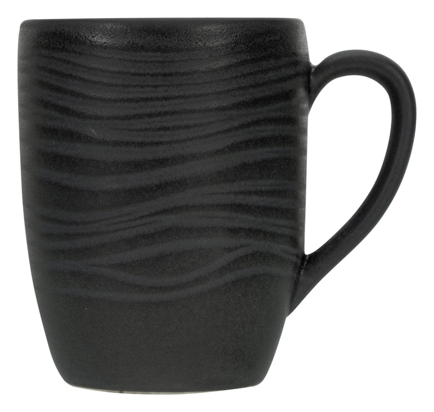 CreaTable Kaffeebecher Lava Stone in Farbe Schwarz matt | 69310953