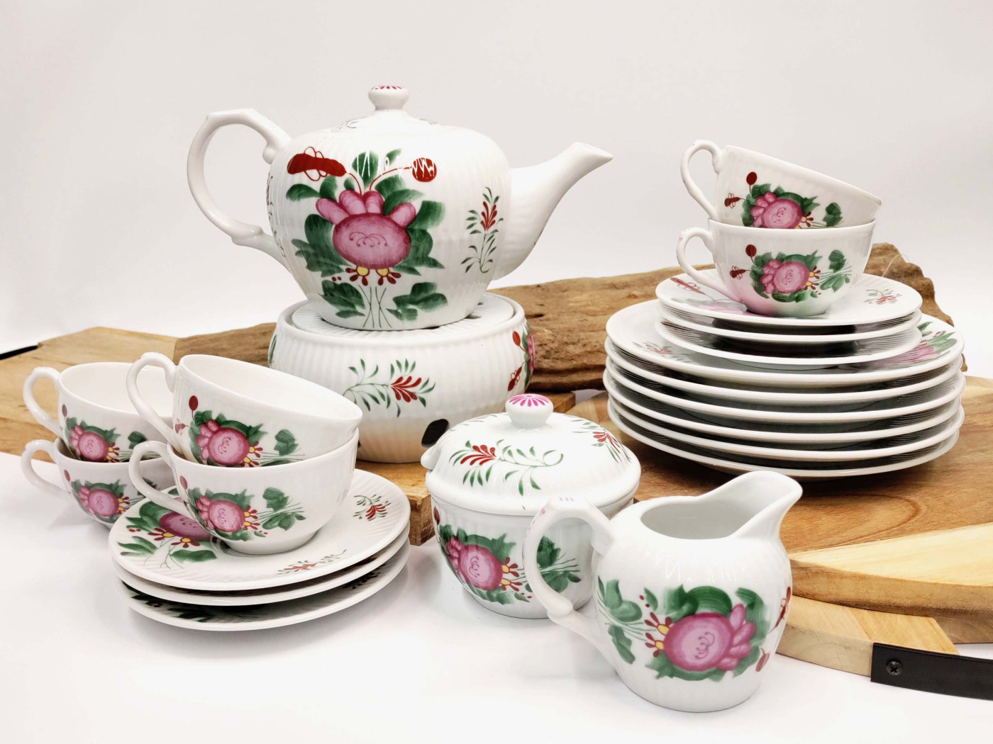 Heiko Blume Tee-Set Friesenrose 22-teilig | 59170142