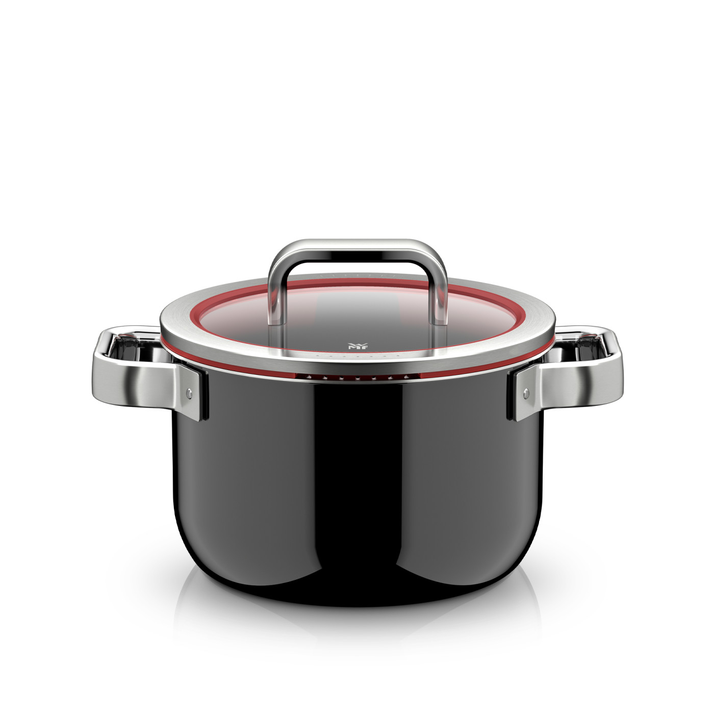 WMF Fusiontec Function Pro, Topf-Set, 4-teilig, Black in schwarz | 59660207